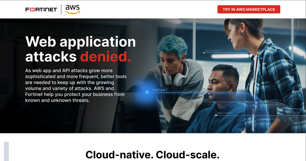 Fortinet WAF Rules for AWS – Try in Marketplace